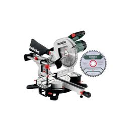 Metabo Kappsäge KGS 254 M Set (613254900) mit 2. Hartmetall-Sägeblatt , im Karton)