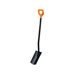 Fiskars G&auml;rtnerspaten rund Solid Metall (1066717)