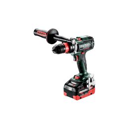 Metabo Akku-3-Gang-Bohrschrauber BS 18 LTX-3 BL Q I MetaboX 145 L; 18V 2x5.5Ah LiHD + ASC 145 (603184660)