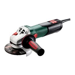 Metabo WEV 11-125 Quick Winkelschleifer mit Drehzahlregelung, Schnellspannnmutter, Karton, 603625000)