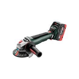 Metabo Akku-Winkelschleifer WPB 18 LT BL 11-125 Quick MetaboX 165 L; 18V 2x5.5Ah LiHD + ASC 145 (613059660)