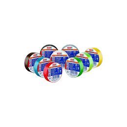 Tesa PVC-Elektroisolierband 20m x 19mm, hellgrau (53988-00046-00)