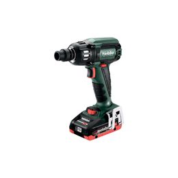 Metabo Akku-Schlagschrauber SSW 18 LTX 400 BL MetaboX 145; 18V 2x4Ah LiHD + ASC 55 (602205800)