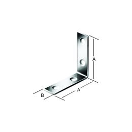 Vormann Stuhlwinkel 80x80x18mm Stahl, verzinkt (000180080ZZ)