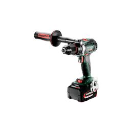 Metabo BS 18 LTX BL I Akku-Bohrschrauber Kunststoffkoffer 18V 2x5.2Ah Li-Ion ASC 55 Ladegerät 602358650)
