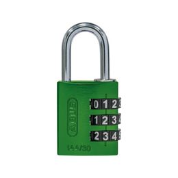Abus Zahlen-Vorhangschloss 144/30 Lock-Tag Aluminium, gr&uuml;n (80918)