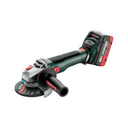 Metabo Akku-Winkelschleifer WB 18 LT BL 11-125 Quick MetaboX 165 L; 18V 2x8Ah LiHD + ASC 145 (613054810)