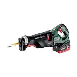 Metabo Akku-Säbelsäge SSEP 18 LTX BL MVT MetaboX 165 L; 18V 2x8Ah LiHD + ASC 145 (602258810)