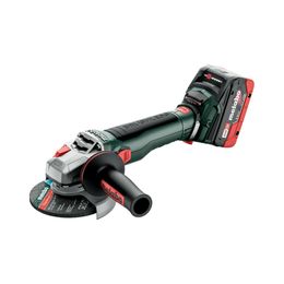 Metabo Akku-Winkelschleifer WB 18 LT BL 11-125 Quick MetaboX 165 L; 18V 2x5.5Ah LiHD + ASC 145 (613054660)