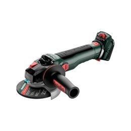 Metabo Akku-Winkelschleifer WVB 18 LT BL 11-125 Quick Inox mit Bremse, Drehzahlregelung, Schnellspannmutter, drehbarem Akkupack; Karton (613091850)