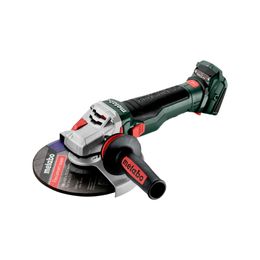 Metabo Akku-Winkelschleifer WB 18 LTX BL 15-180 Quick mit Bremse, Schnellspannmutter, drehbarem Akkupack; MetaboX 165 L (601735840)