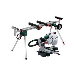 Metabo KGS 315 Plus Kappsäge mit Maschinenständer KSU 401, im Karton, 690971000)