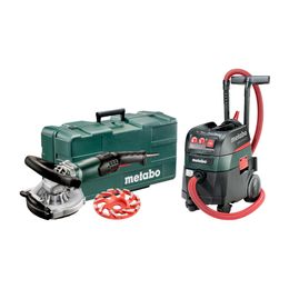 Metabo Set Renovierungsschleifer RSEV 19-125 RT + Allessauger ASR 35 M ACP Kunststoffkoffer (691001000)