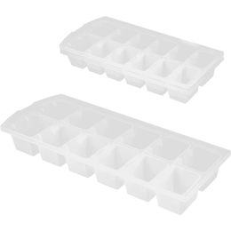 Metaltex Eiswürfelform 2er Set für 2 x 12 Eiswürfel - Kühlschrank-Zubehör