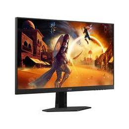 AOC 27G4HRE, Gaming-Monitor 68.6 cm (27 Zoll), schwarz (matt)/rot, FullHD, Fast-IPS, HDR10, HDMI, DP, 200Hz Panel