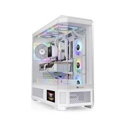Thermaltake View 600 TG Snow , Big-Tower-Geh&auml;use wei&szlig;, Tempered Glass