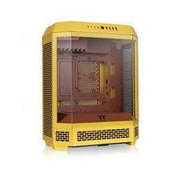 Thermaltake View 600 TG Butter Caramel, Big-Tower-Geh&auml;use gelb, Tempered Glass