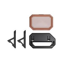 Thermaltake Chassis-St&auml;nder-Kit f&uuml;r The Tower 600 Mocha Mousse schwarz/mocca, zum horizontalen Aufstellen