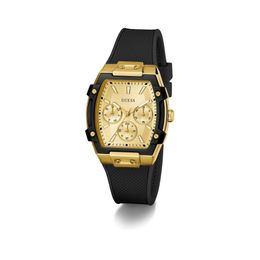 Guess Analoguhr 'PHOENIX' Damen Gr&ouml;&szlig;e One Size gold / schwarz