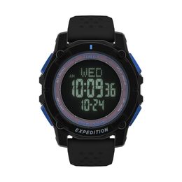 Timex Digitaluhr 'Expedition Ridge Solar' Herren Gr&ouml;&szlig;e One Size blau / flieder / schwarz