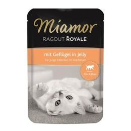 Miamor Ragout Royale Kitten Gefl&uuml;gel 88x100 g