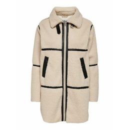 Jacqueline de Yong JDY &Uuml;bergangsjacke Damen Gr&ouml;&szlig;e XS beige / schwarz