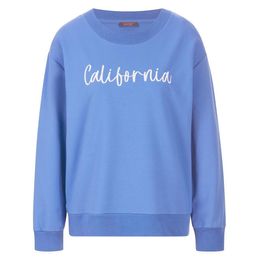 MYBC - Sweatshirt, blau, Gr. 42 / M - Baumwolle
