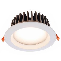 Deko-Light Warmweiße LED-Deckeneinbauleuchte COB130 18 W