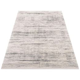 Teppich OCI DIE TEPPICHMARKE "BESTSELLER GLORY", grau, B:240cm H:8mm L:340cm, Viskose, Teppiche, Wohnzimmer