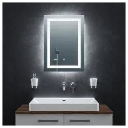 Bringer Badspiegel mit Beleuchtung - BRS102 - 50x70 cm