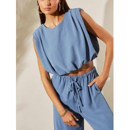Milan Kiss Top in Hellblau - 67% | Gr&ouml;&szlig;e S | Damen-tops
