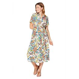 Aller Simplement Kleid in Weiß/ Bunt - 66% | Größe 38/40 | Damen-kleider