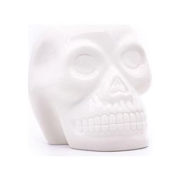 Candle Brothers Duftlampe "Skull" in Weiß - (H)15 x Ø 14 cm - 26% | Kerzen-vasen