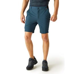 Regatta Funktionsshorts "Travel Light Packaway" in Blau - 67% | Größe 52 | Herren-outdoorhosen