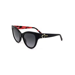 Moschino Damen-Sonnenbrille in Schwarz - 74% | Größe 50 | Damen-brillen