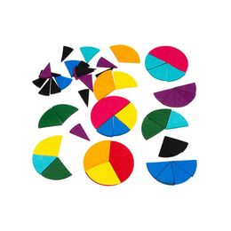 SUNNYSUE 51tlg. Lernset "Filzformen Bruchrechnen" - ab 6 Jahren - 12% | Experimentieren-spielzeug