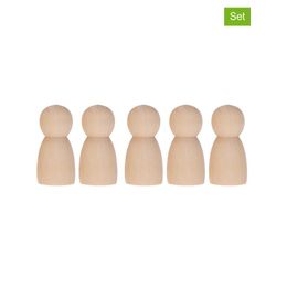 SUNNYSUE 5er-Set: 3D Holzfigur Kind in Natur - 19% | Schulzubehoer