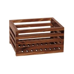houseproud Korb "Timber Craft" in Braun - (B)20 x (H)20 x (T)13 cm - 45% | Badezimmer-accessoires