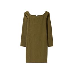 Bershka Kleid Damen Gr&ouml;&szlig;e 40 oliv Winterkleid