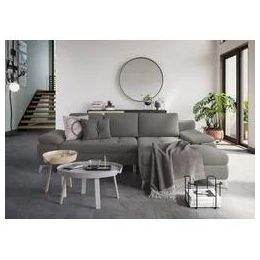 Sit & More Ecksofa SIT & MORE "Latigo L-Form", braun (schlamm), B:270cm T:163cm, Sofas, mit Recamiere, wahlweise mit Bettfunktion und Bettkasten