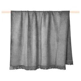 Wohndecke Pad "SYDNEY", grau, B:150cm L:200cm, Wohndecken, Made in Europe