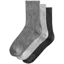 next Socks female Grey, Black size One Size