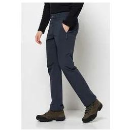 Softshellhose Jack Wolfskin "ACTIVATE XT PANTS M", Herren, Gr. 48, Normalgrößen, night, blau, OBERSTOFF 91% POLYAMID, 9% ELASTHAN, Hosen