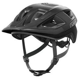 Fahrradhelm Abus "Aduro 3.0 LED" Gr. M, schwarz (schwarz (race schwarz)), Helme, M