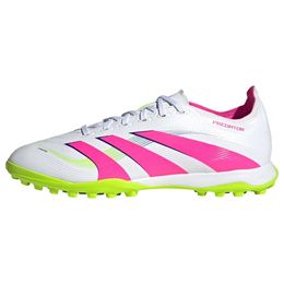adidas Performance Fu&szlig;ballschuh 'Predator League' Herren Gr&ouml;&szlig;e 44 neongr&uuml;n / neonpink / wei&szlig;
