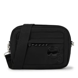 K by KARL LAGERFELD Karl Lagerfeld Crossbody Bags - IKON NYLON UMH&Auml;NGETASCHE - Gr. unisize - in Schwarz - f&uuml;r Damen