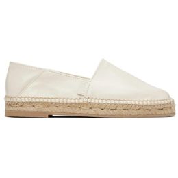 Logo Slip-On Espadrilles - Gr. 37 (EU) - in Wei&szlig;