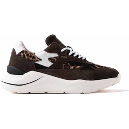 D.A.T.E. D.A.T.E Low-Top Sneaker - Sneaker Brown - Gr. 39 (EU) - in Bunt - f&uuml;r Damen
