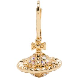 Vivienne Westwood Ohrringe - Bijoux Goldcrystal - Gr. unisize - in Gold - f&uuml;r Damen