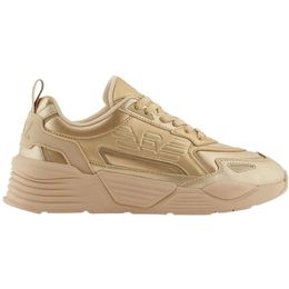EA7 Emporio Armani EA7 Low-Top Sneaker - Sneakers Golden - Gr. US_4_5 - in Gold - f&uuml;r Damen